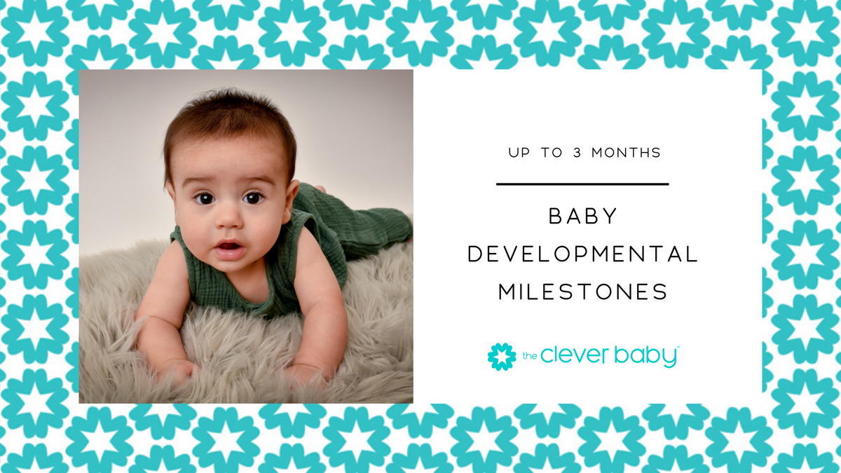Baby Developmental Milestones: Up to 3 Months – The Clever Baby
