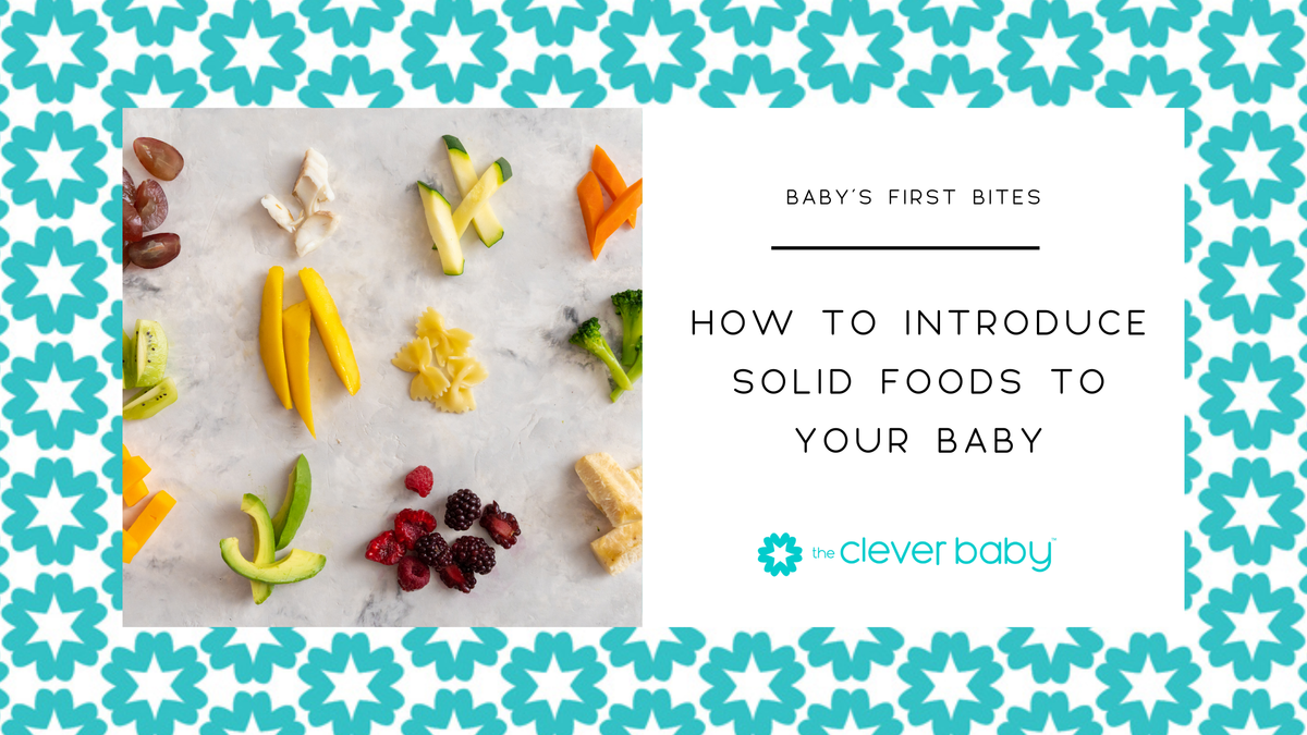 How to Introduce Solid Foods to Your Baby – The Clever Baby
